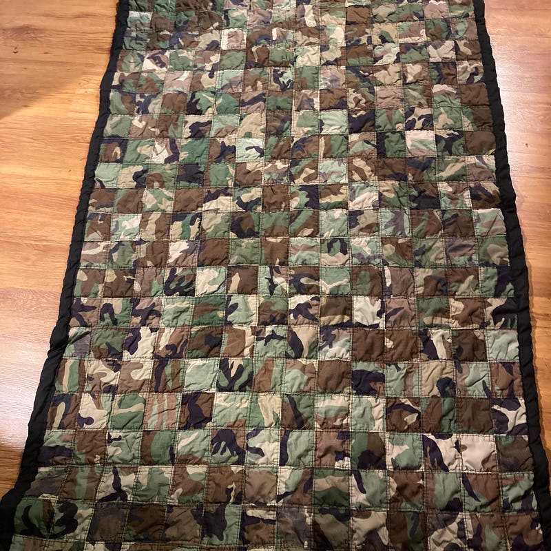 Army Quilt - Etsy