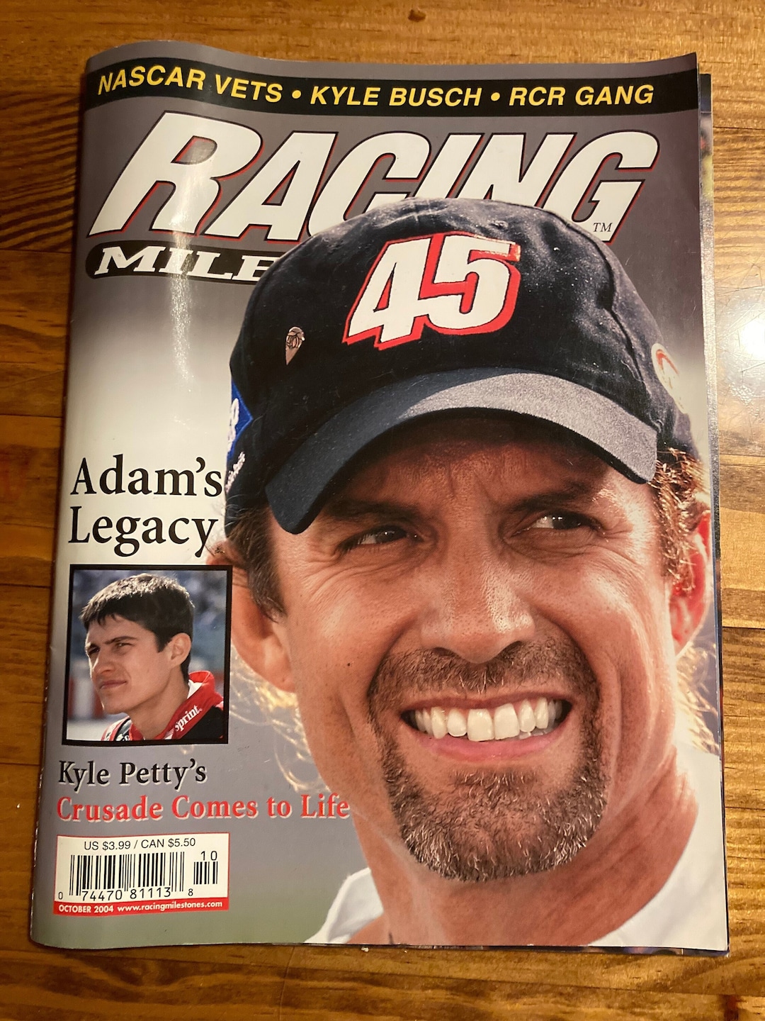 Kyle Petty Racing Magazine With Childress and Busch - Etsy