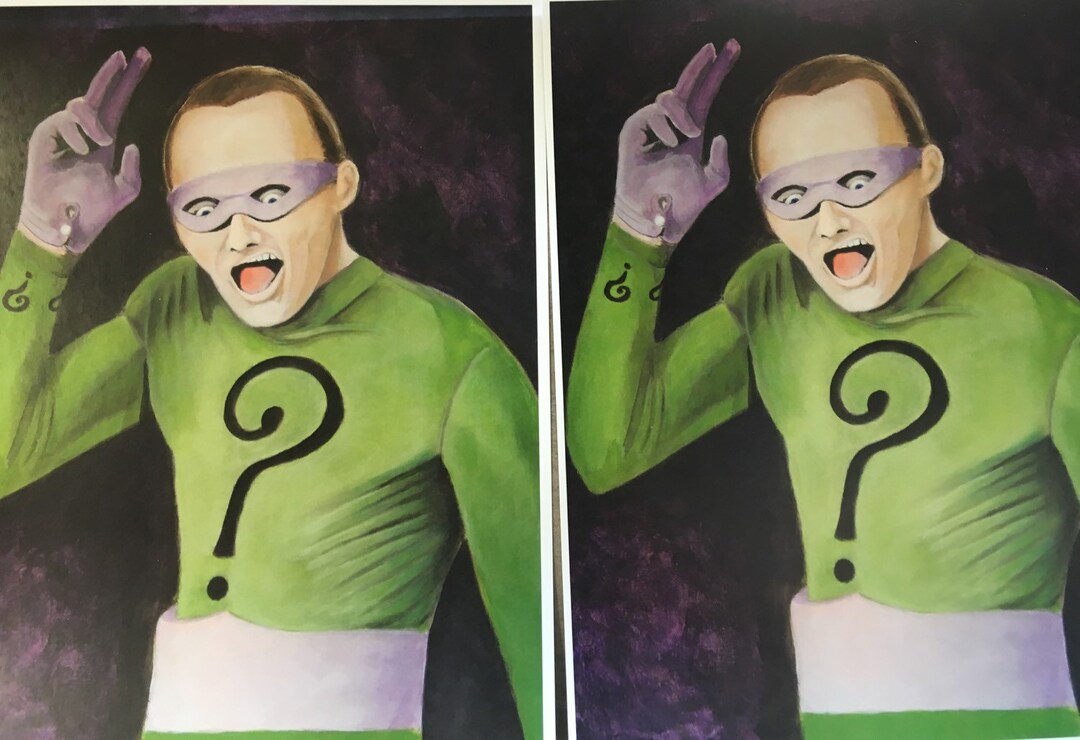 The Riddler frank Gorshin - Etsy