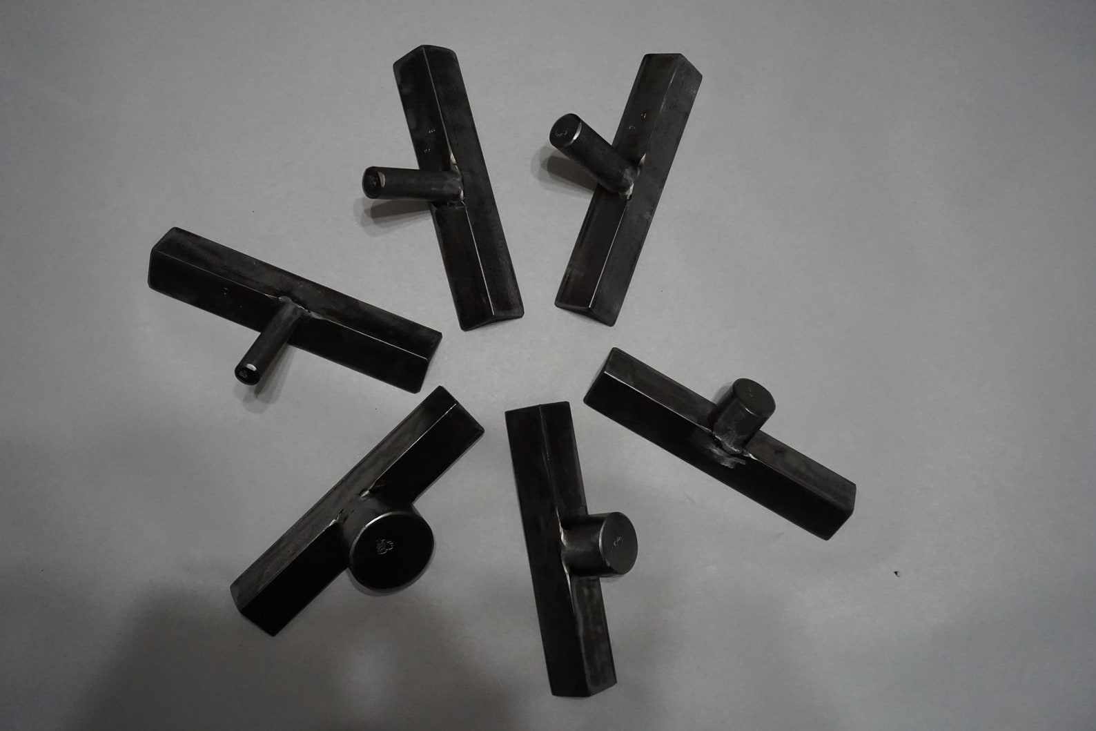 Hook Jigs or Forms for S and J- Hooks Special Set of Six Sizes. 1/2" ,5 ...