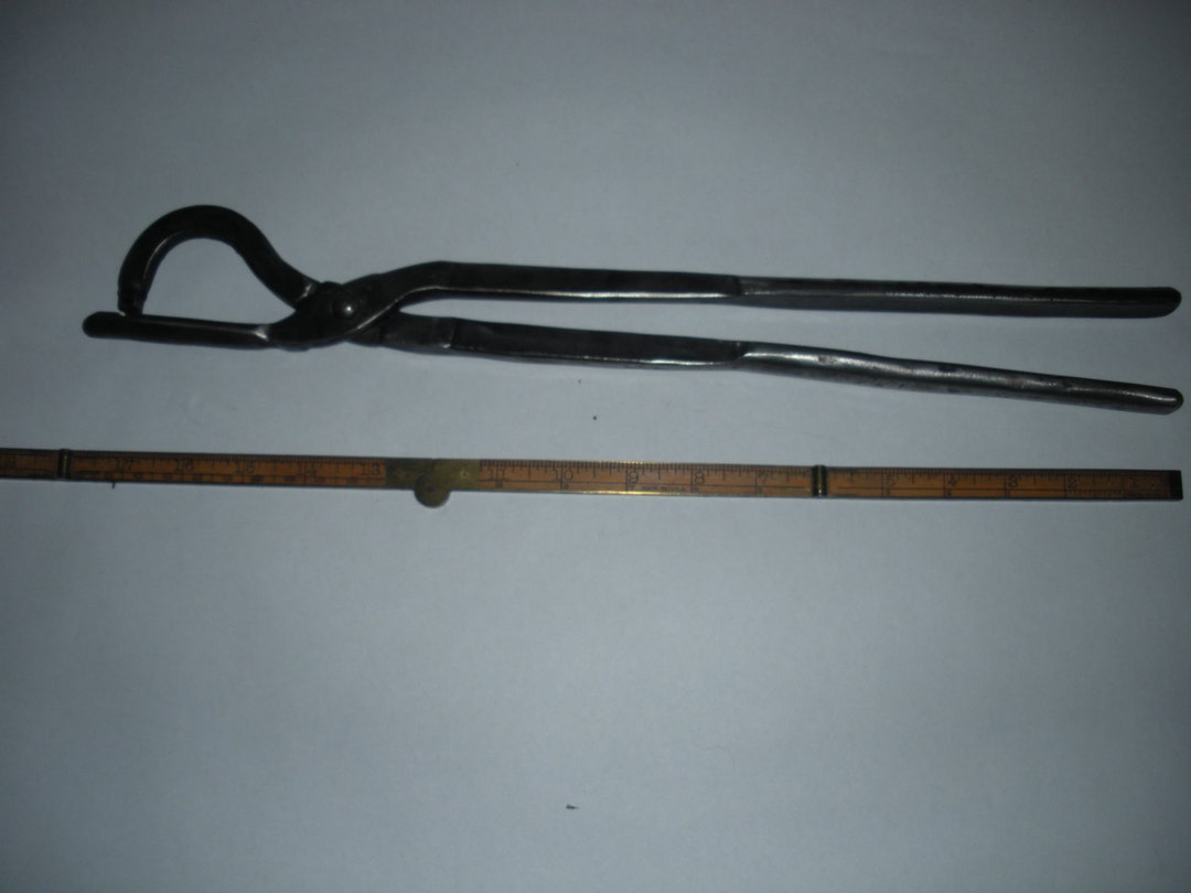 Large Blacksmith Tongs - Etsy