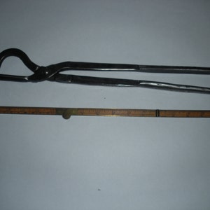 Large Blacksmith Tongs - Etsy