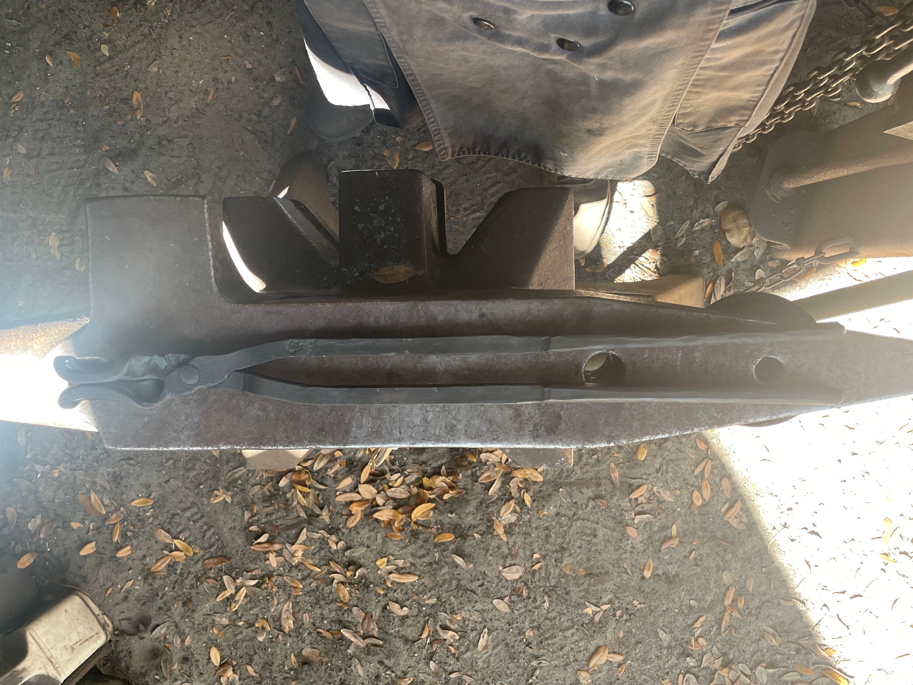 Offset Loop Style Tongs for 3/16" X 1" Flat Bar. Bypass Style Tongs - Etsy
