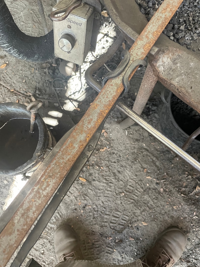 Offset Loop Style Tongs for 3/16" X 1" Flat Bar. Bypass Style Tongs - Etsy