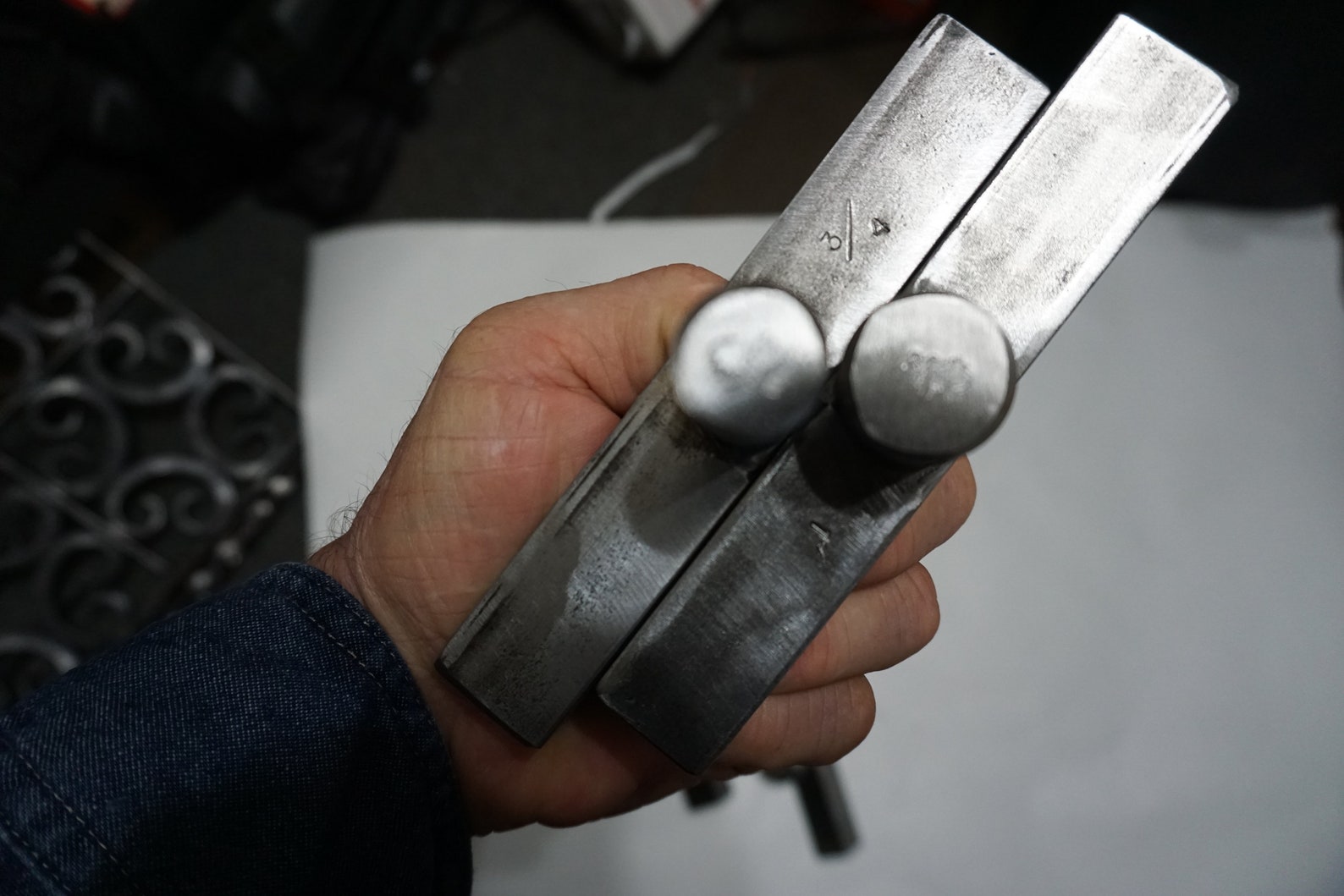 Hook Jigs or Forms for S and J- Hooks Special Set of Six Sizes. 1/2" ,5 ...