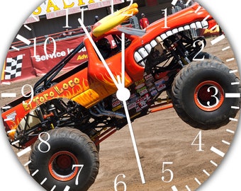 Monster wall clock | Etsy