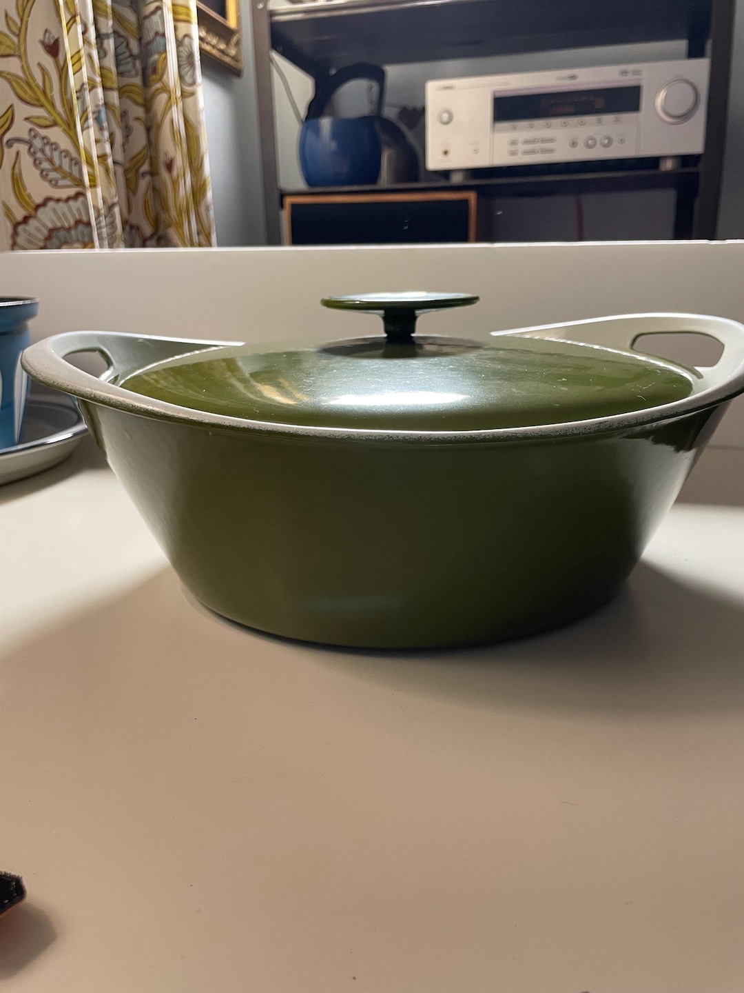 Nacco Danish Green Dutch Oven With Lid Enamelware - Etsy