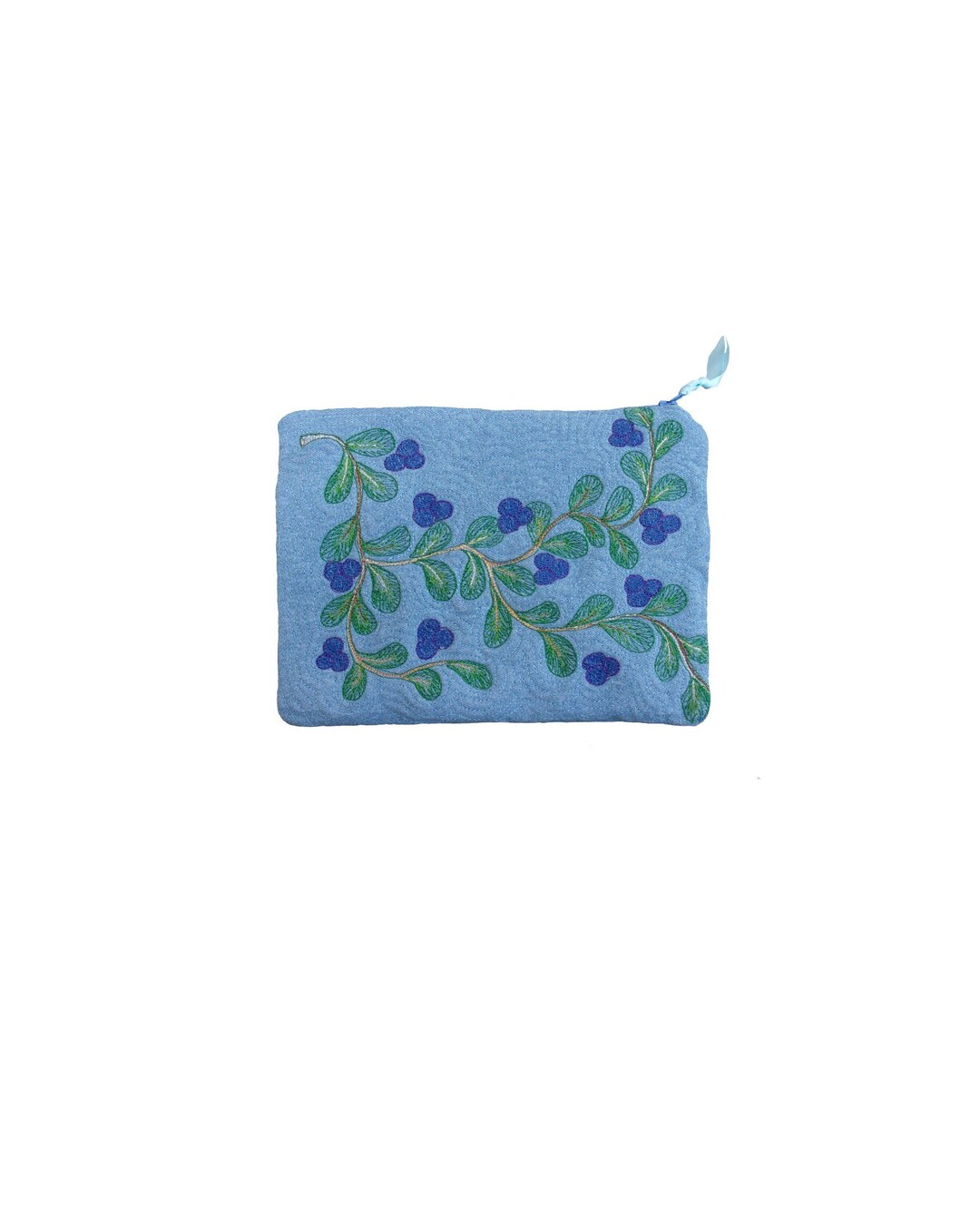 Handcrafted Eco Friendly Denim Coin Purse With Zipper, Hand Quilted and ...