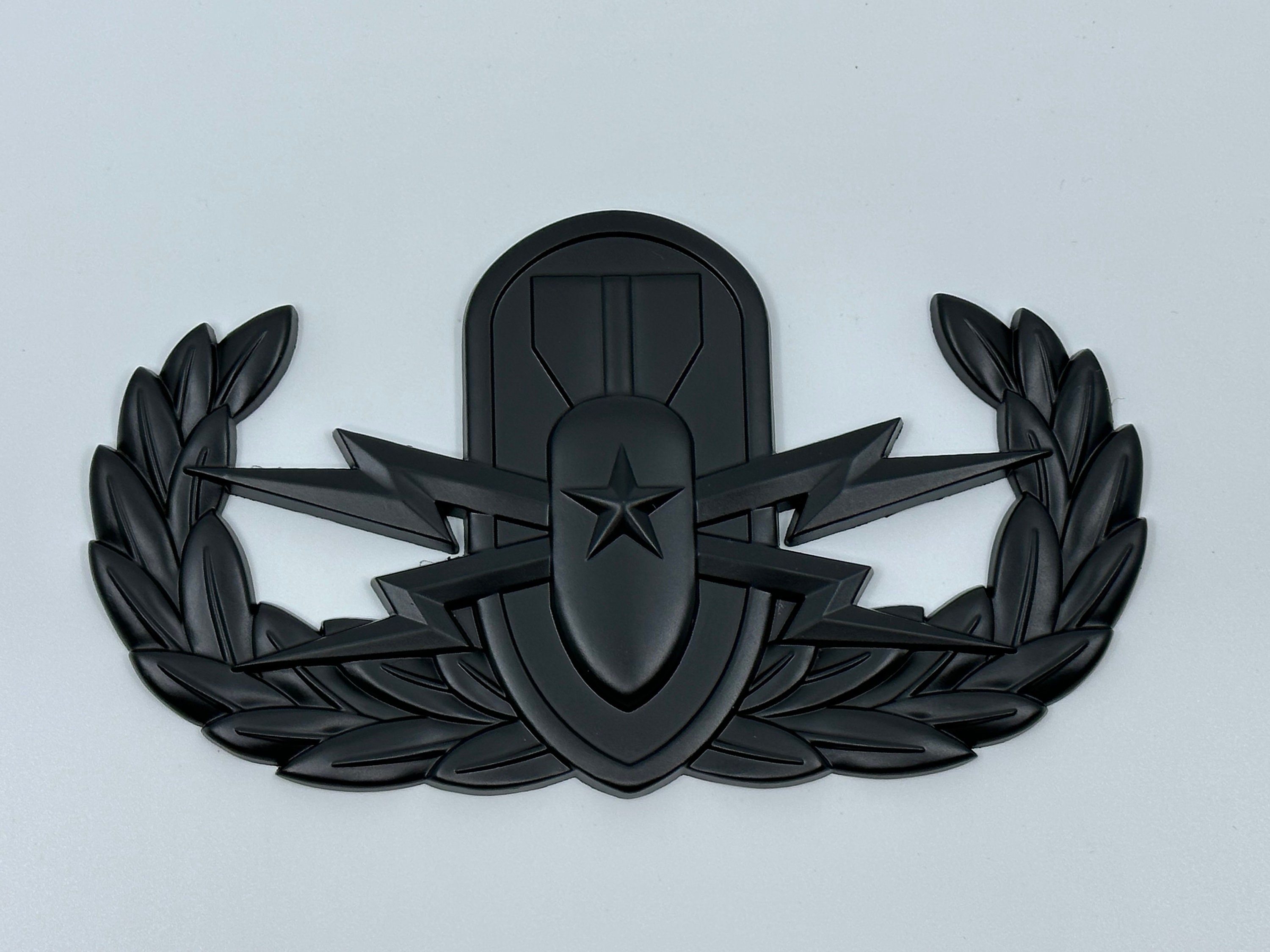 6 Inch Metal Senior EOD Badge - Etsy