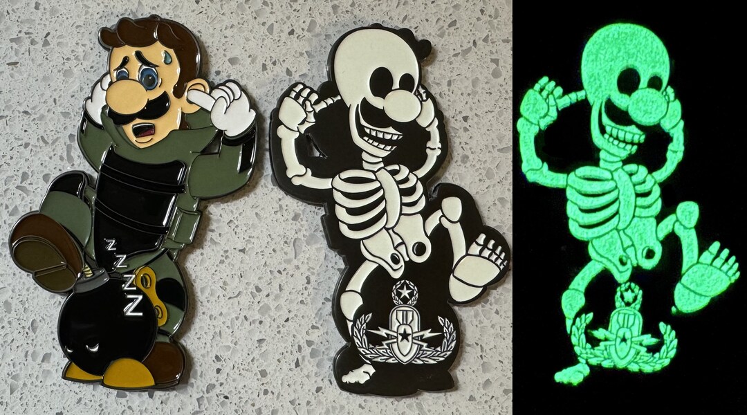 Sleeping Bomb Coin - Etsy