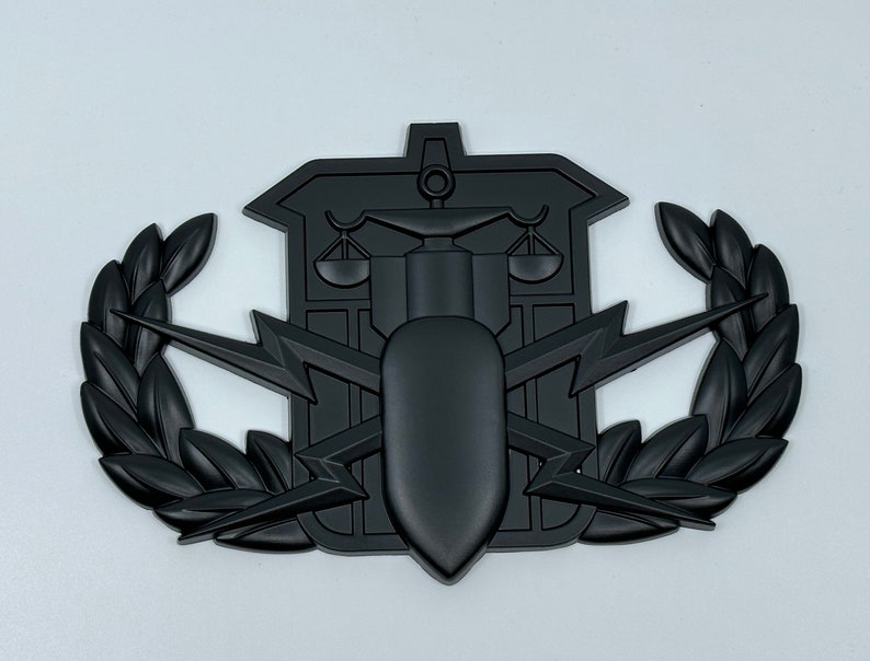 6 Inch Metal HDS Badge - Etsy