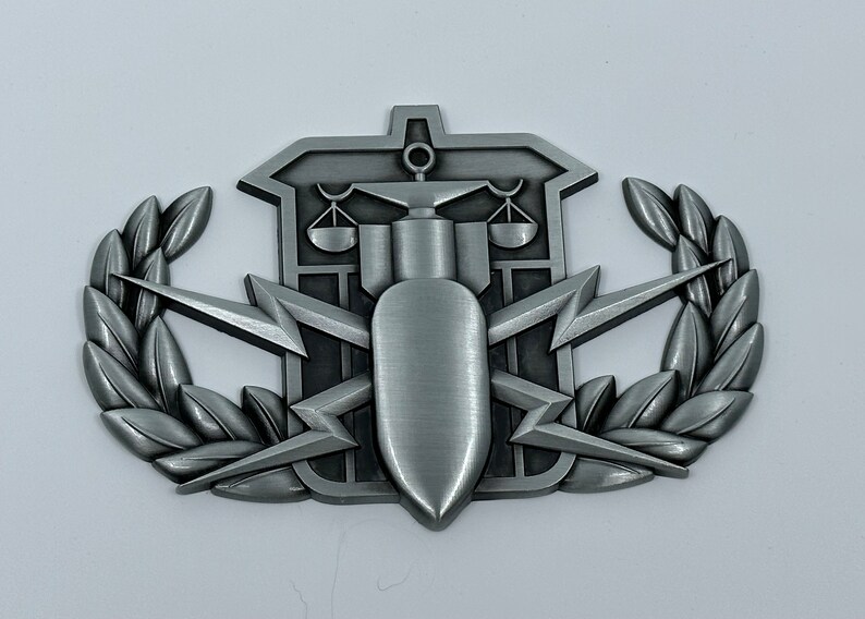 6 Inch Metal HDS Badge - Etsy
