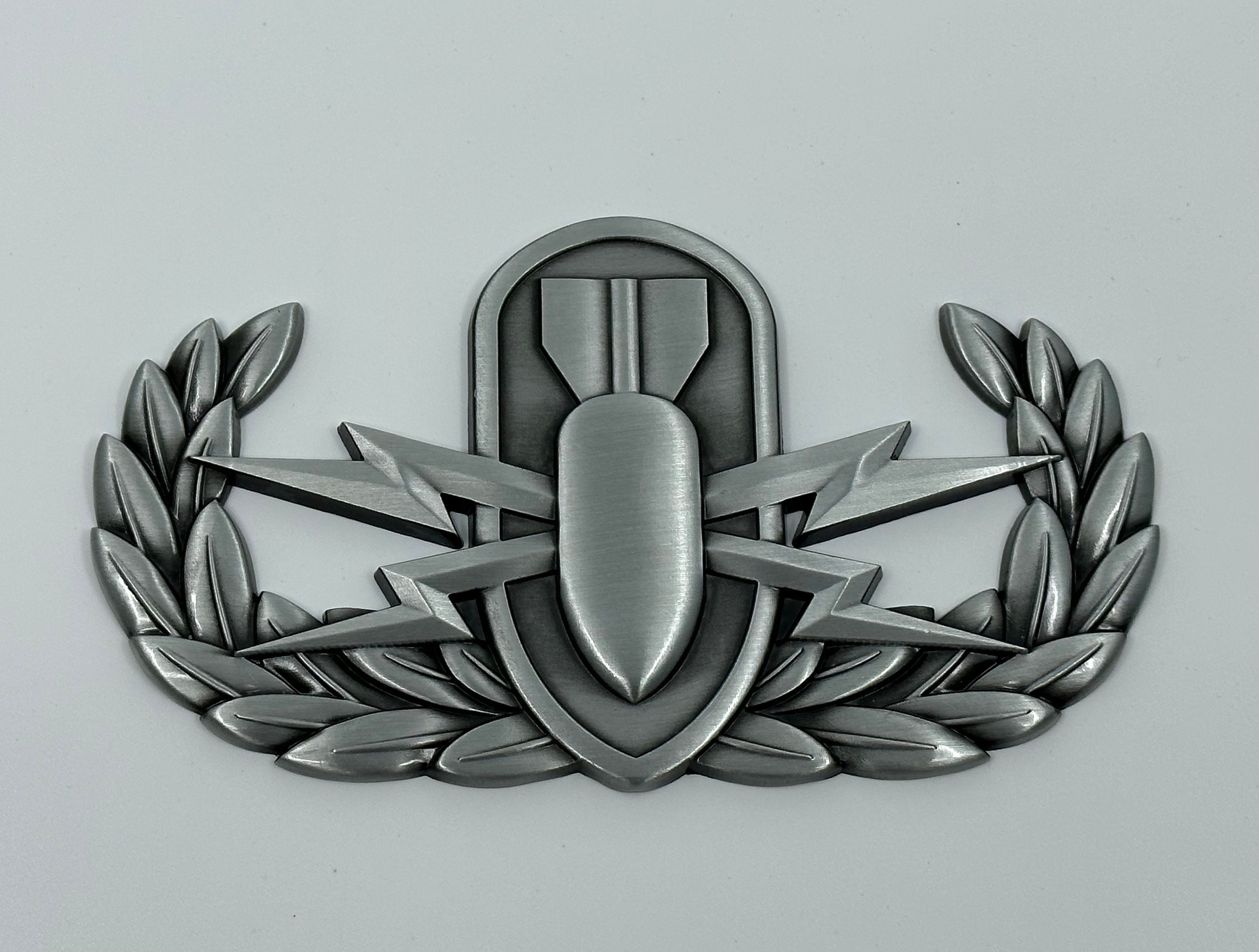 6 Inch Metal Basic EOD Badge - Etsy