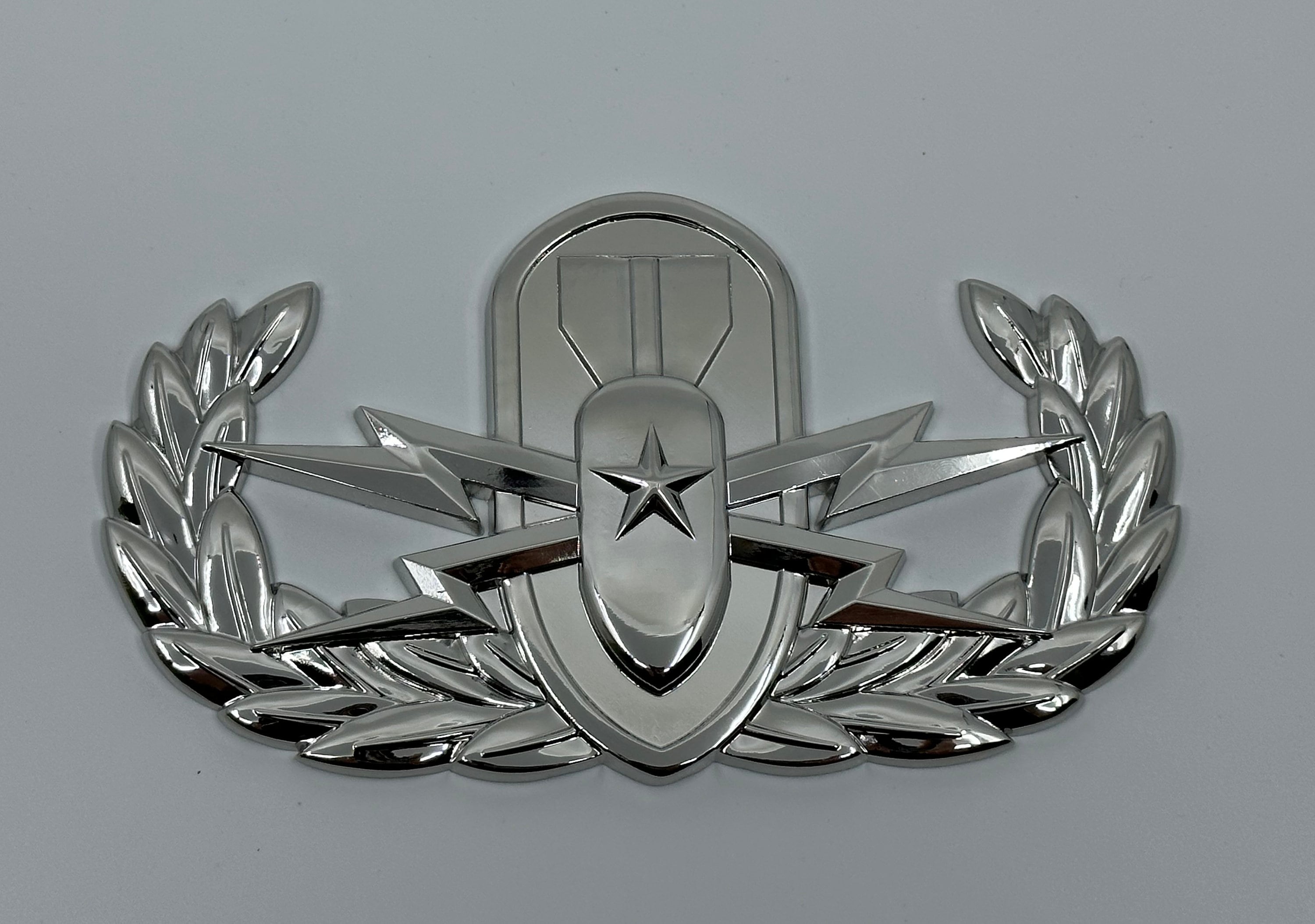 6 Inch Metal Senior EOD Badge - Etsy