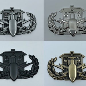 6 Inch Metal HDS Badge - Etsy