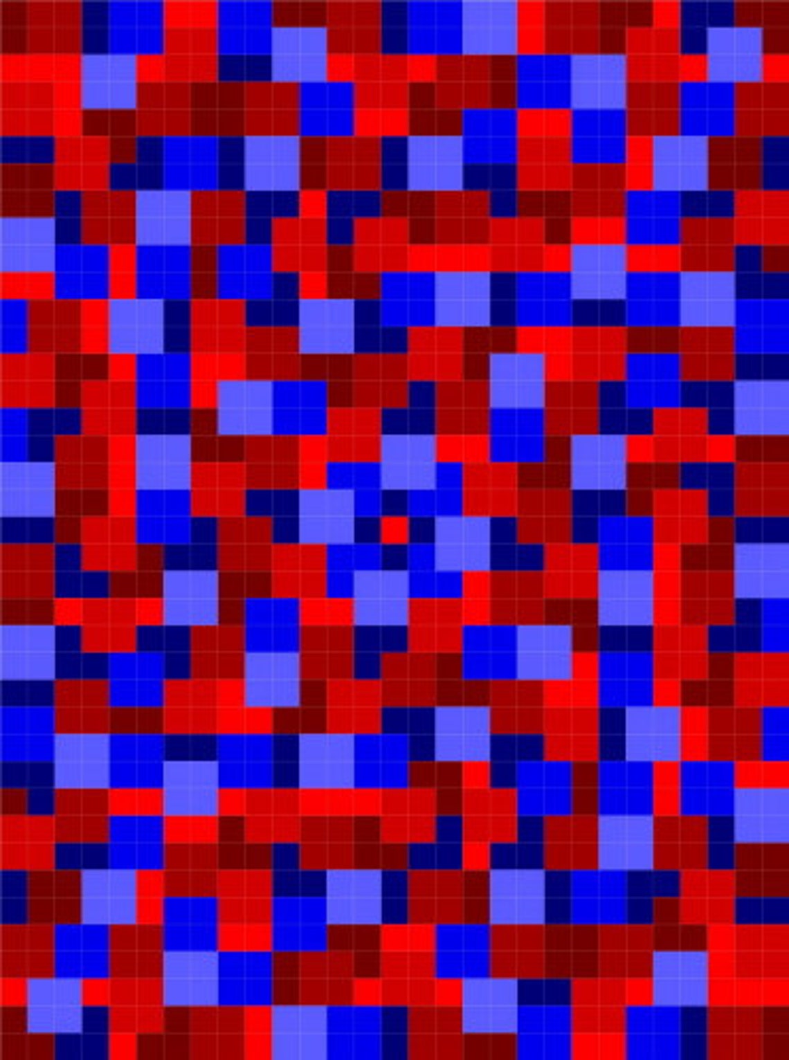 0009 Random Blocks Quilt Pattern - Etsy