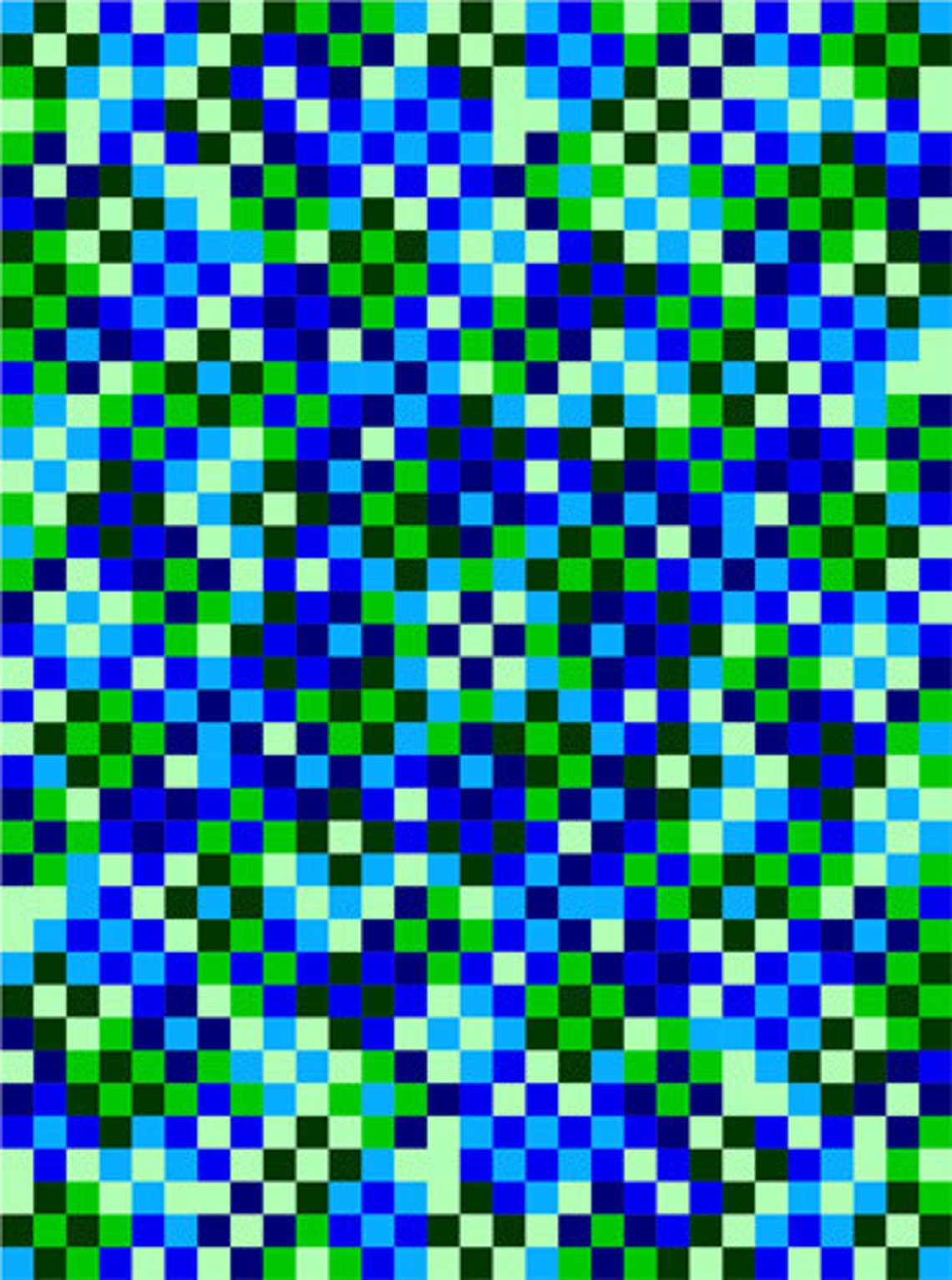 0008 Chaotic Static Quilt Pattern - Etsy