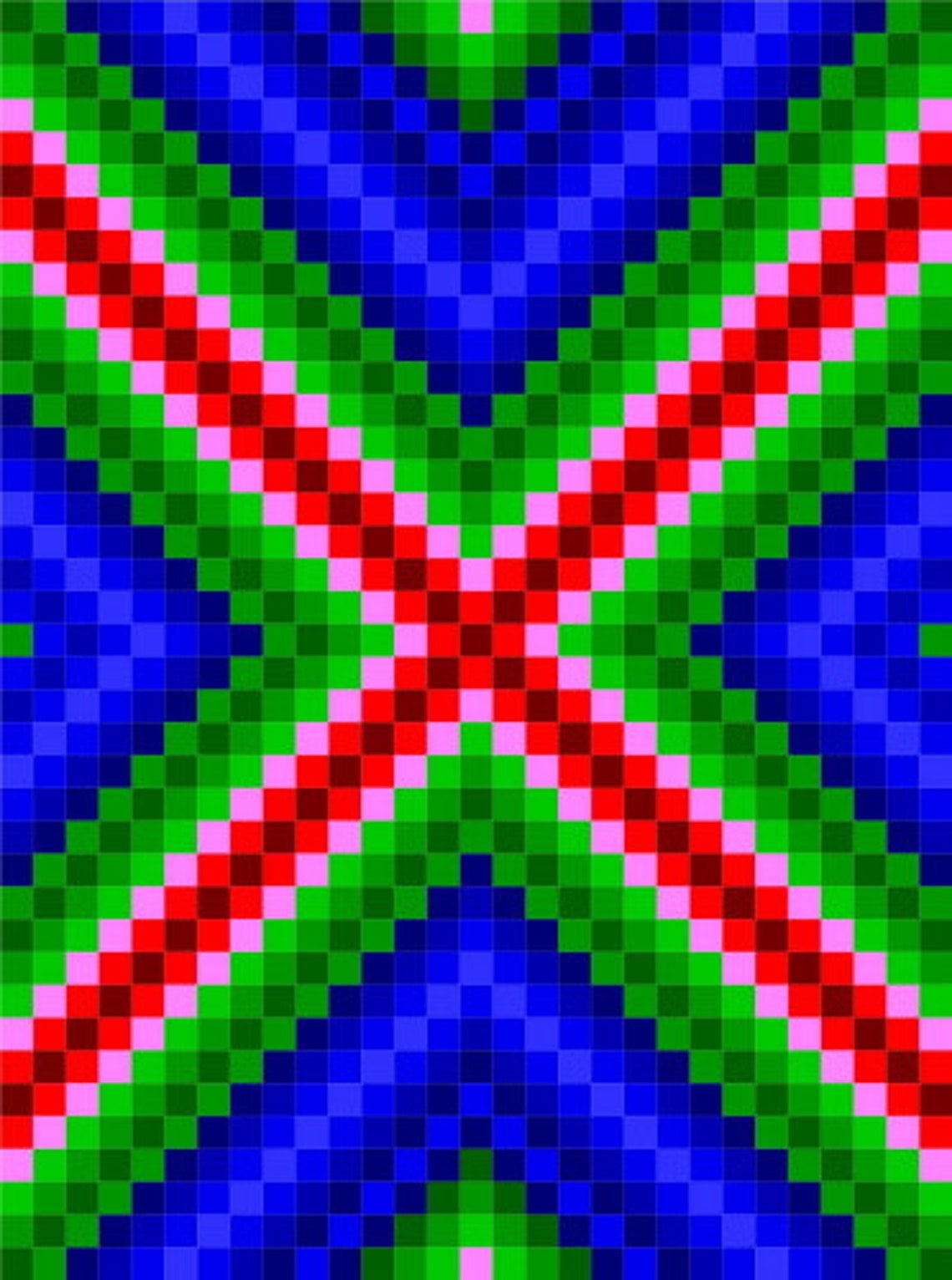 0034 3D Letter X Quilt Pattern - Etsy