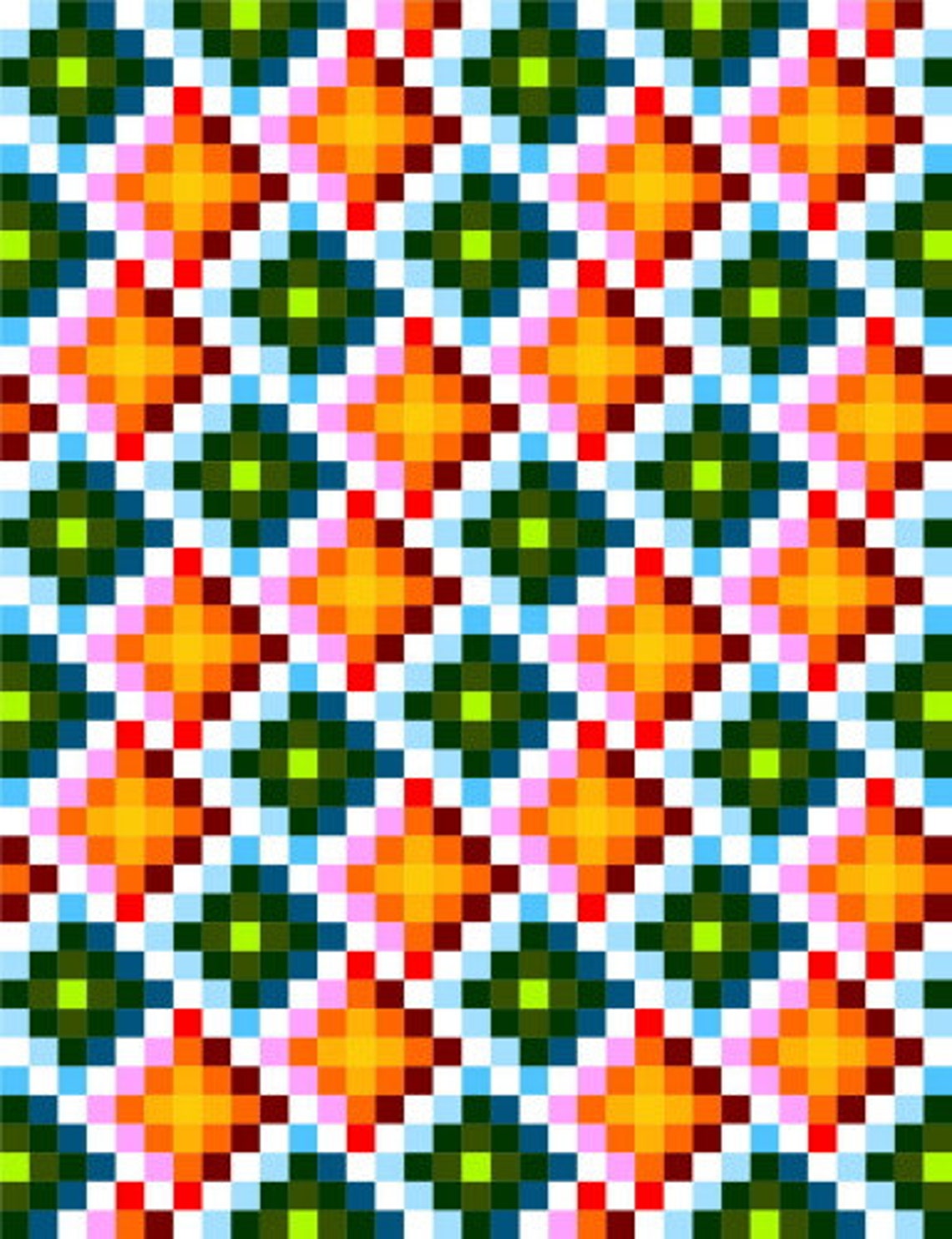 0003 3D Checkers Quilt Pattern - Etsy