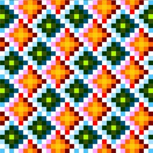 0003 3D Checkers Quilt Pattern - Etsy