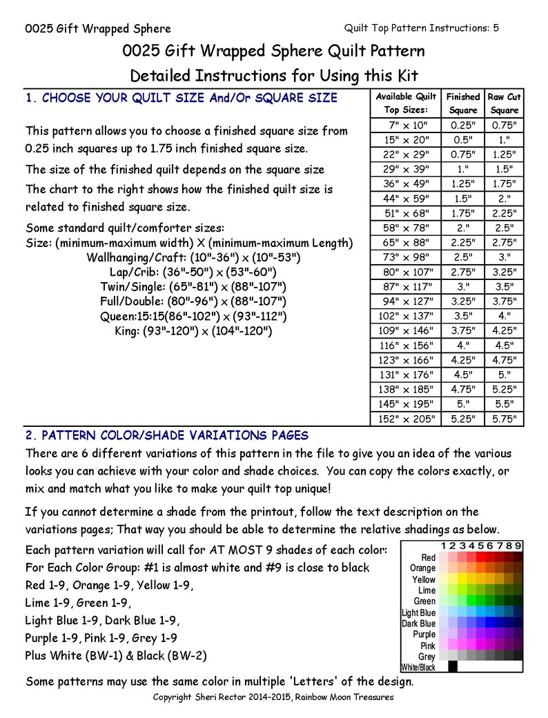 0025 Gift Wrapped Sphere Quilt Pattern - Etsy