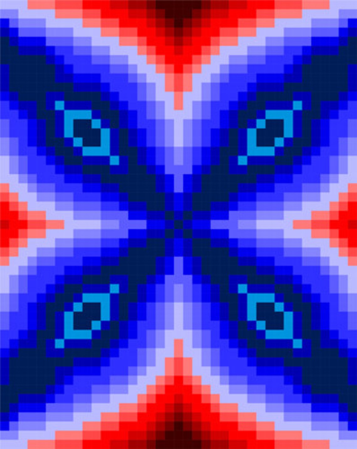 0065 Butterfly Quarters Quilt Pattern - Etsy Canada