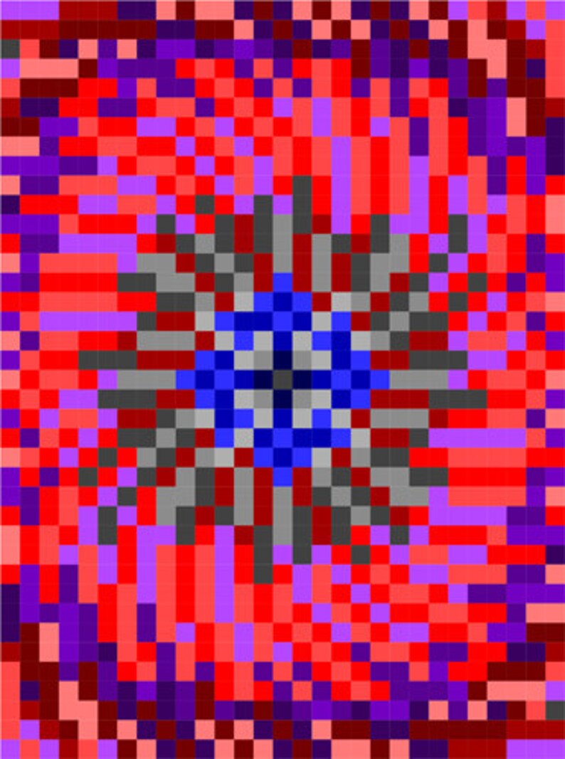 0006 Starburst Swirl Quilt Pattern - Etsy