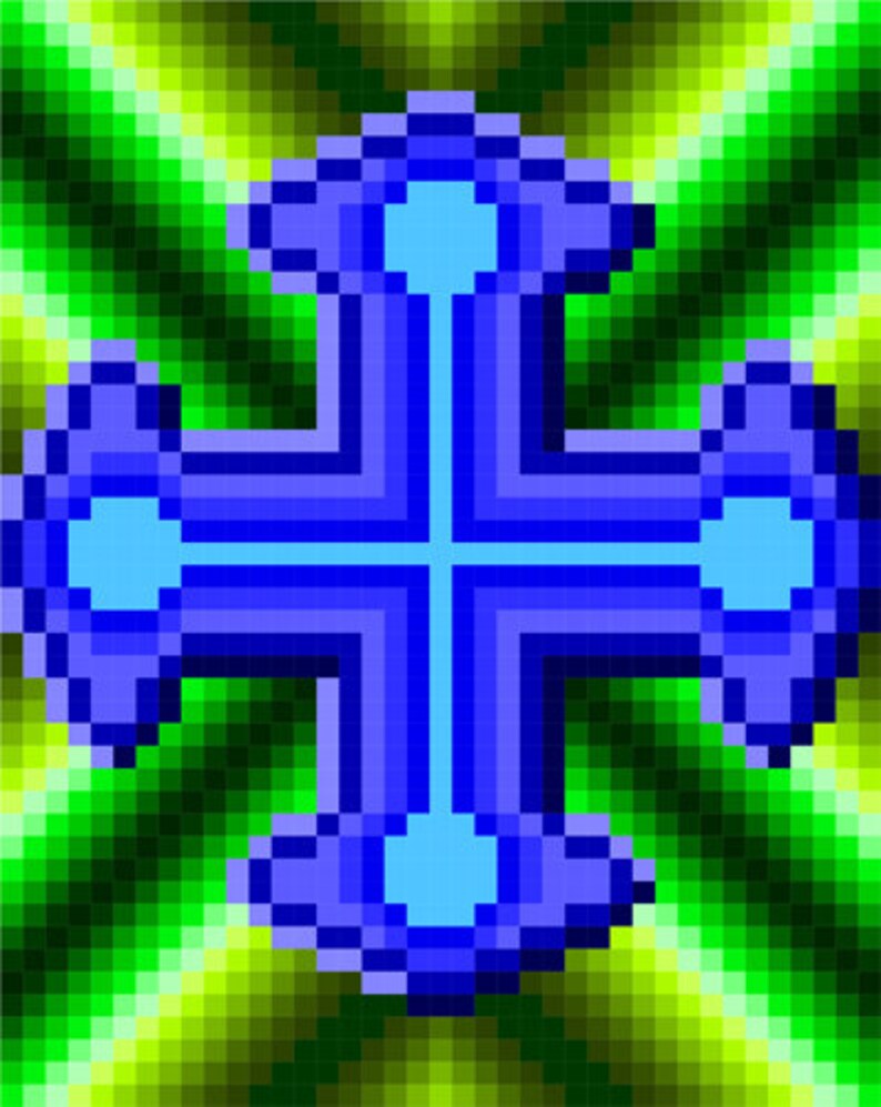 0068 Shield Cross Quilt Pattern - Etsy