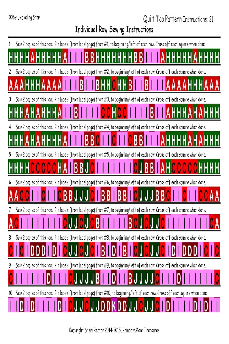 0069 Exploding Star Mandala Quilt Pattern - Etsy