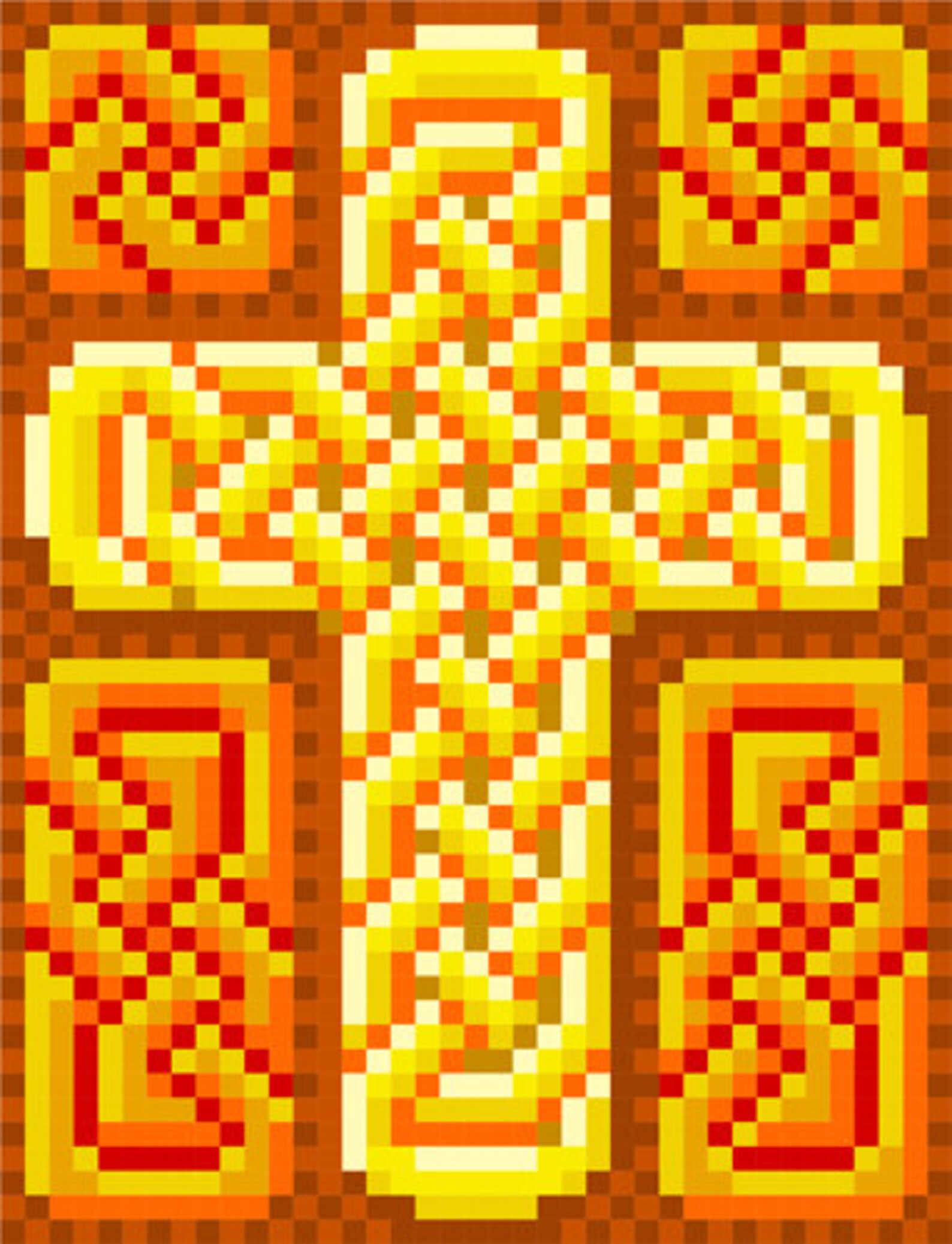 0126 Celtic Cross 23 Quilt Pattern - Etsy