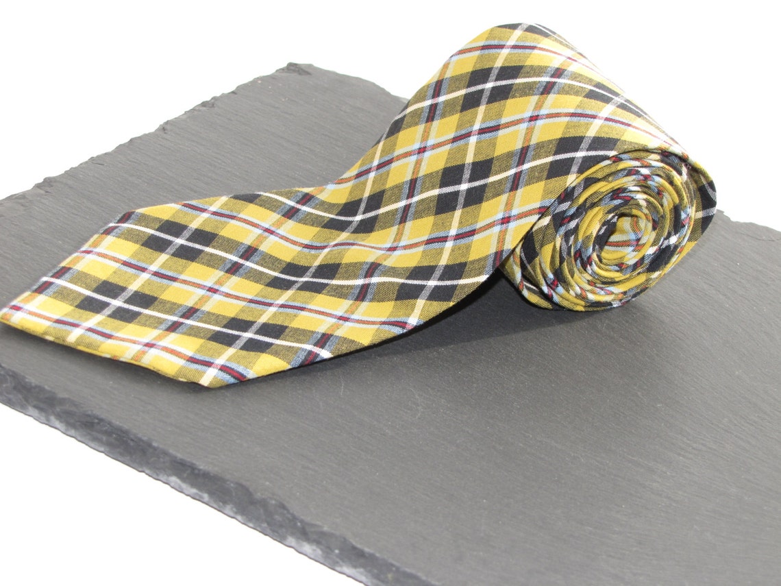 Cornish Tartan Necktie - Etsy UK