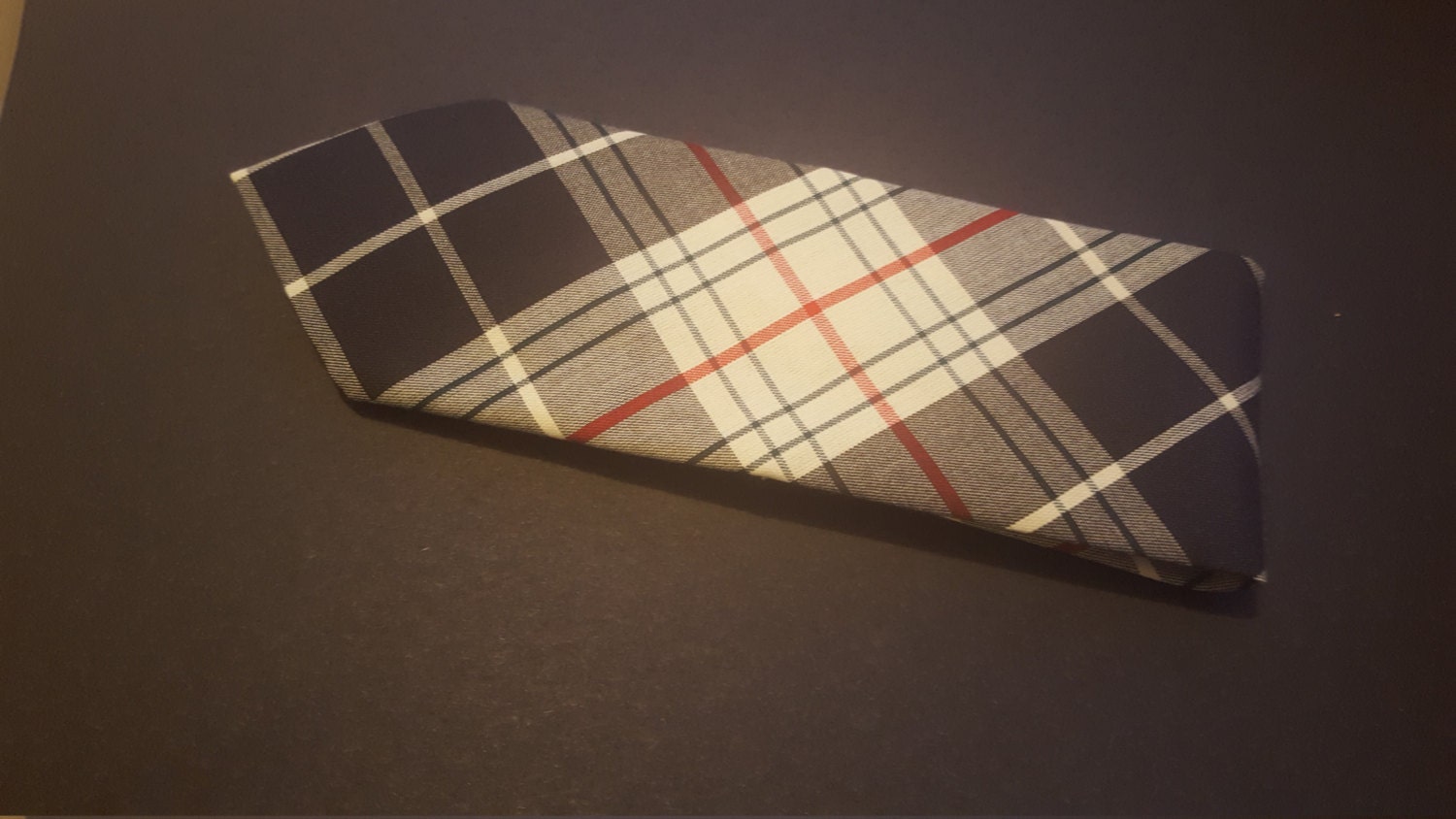 Cornish Tartan Necktie | Etsy
