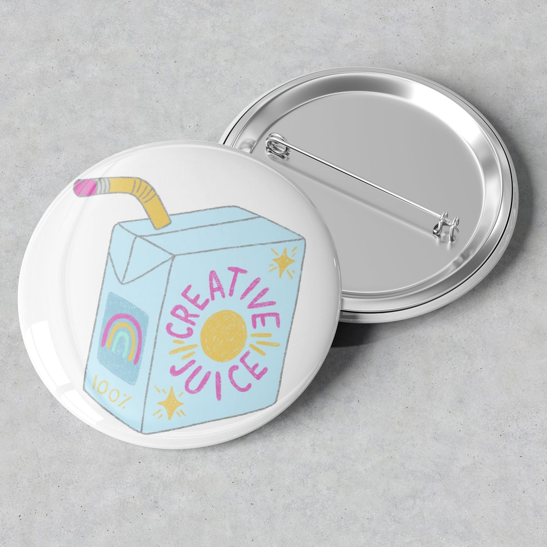 1.5 Creative Juice Artist 1.5 Inch Pin Button - Etsy
