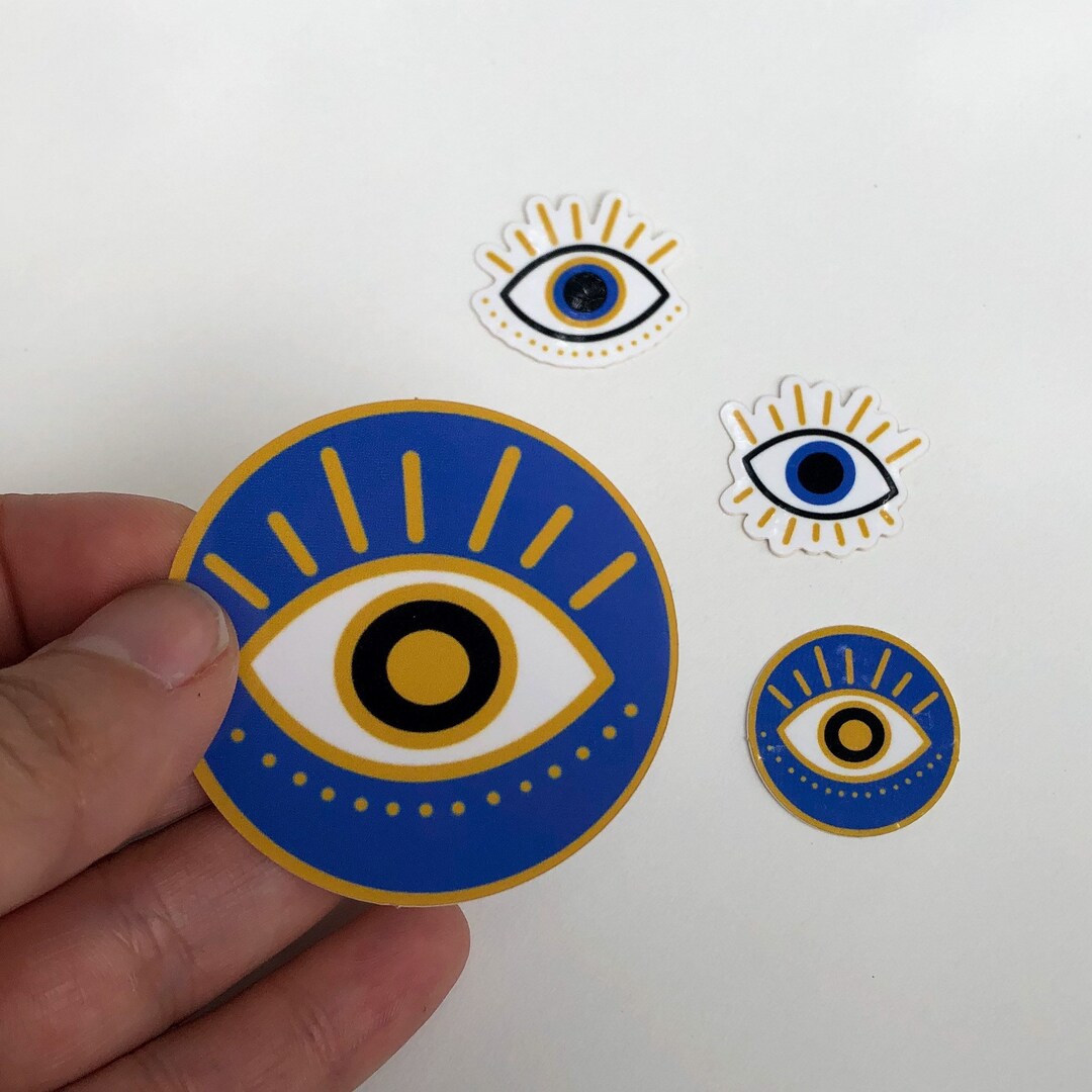 Evil Eye Ojo Vinyl Sticker Pack - Etsy