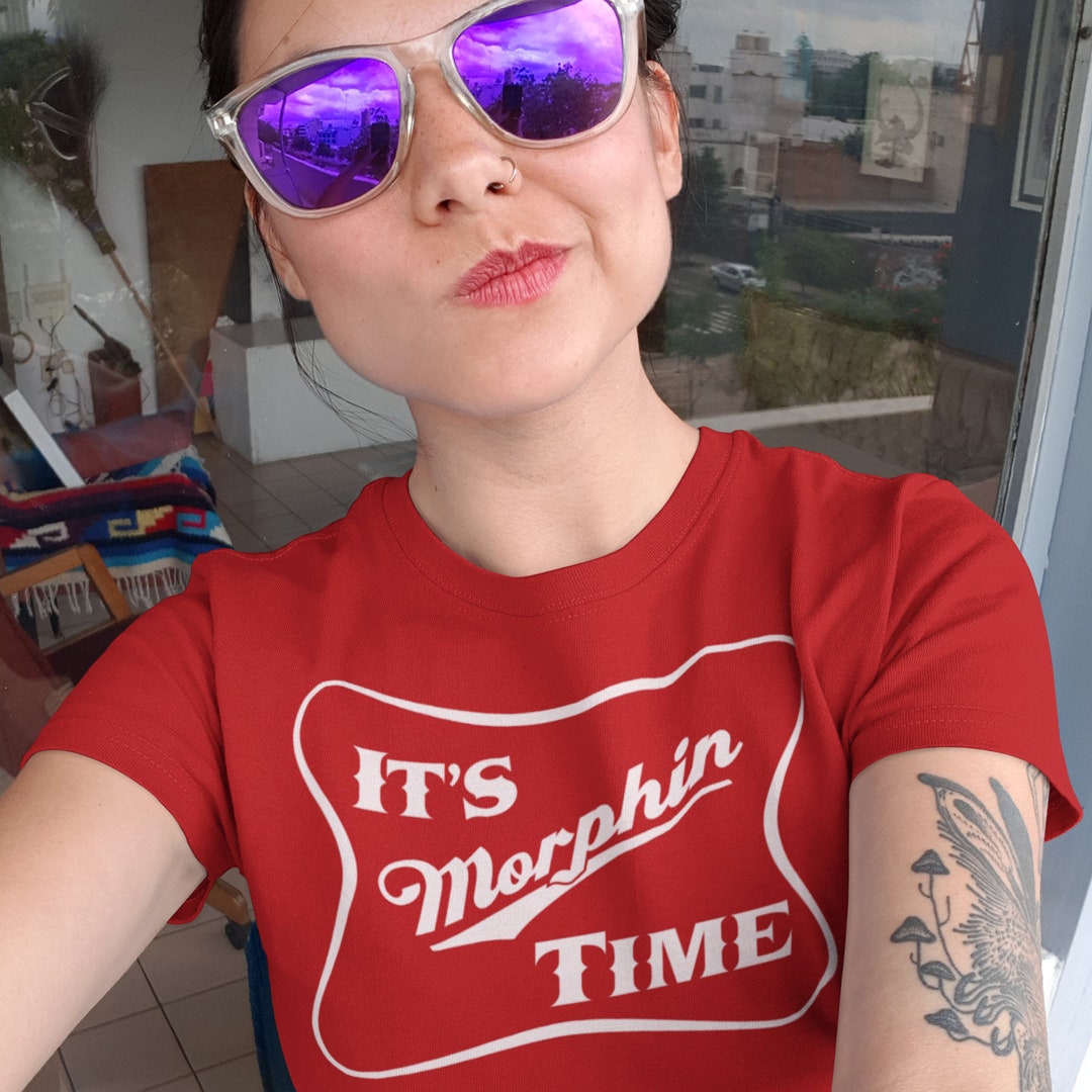 It's Morphin Time Graphic Shirt - Etsy