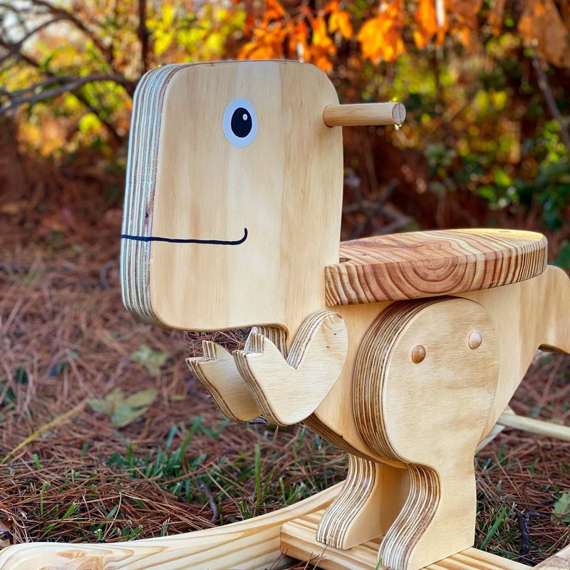 Rocking Dinosaur - Etsy