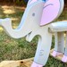 Elephant Rocker Elephant Rocking Horse for Toddler Rocker Ride on Toy ...