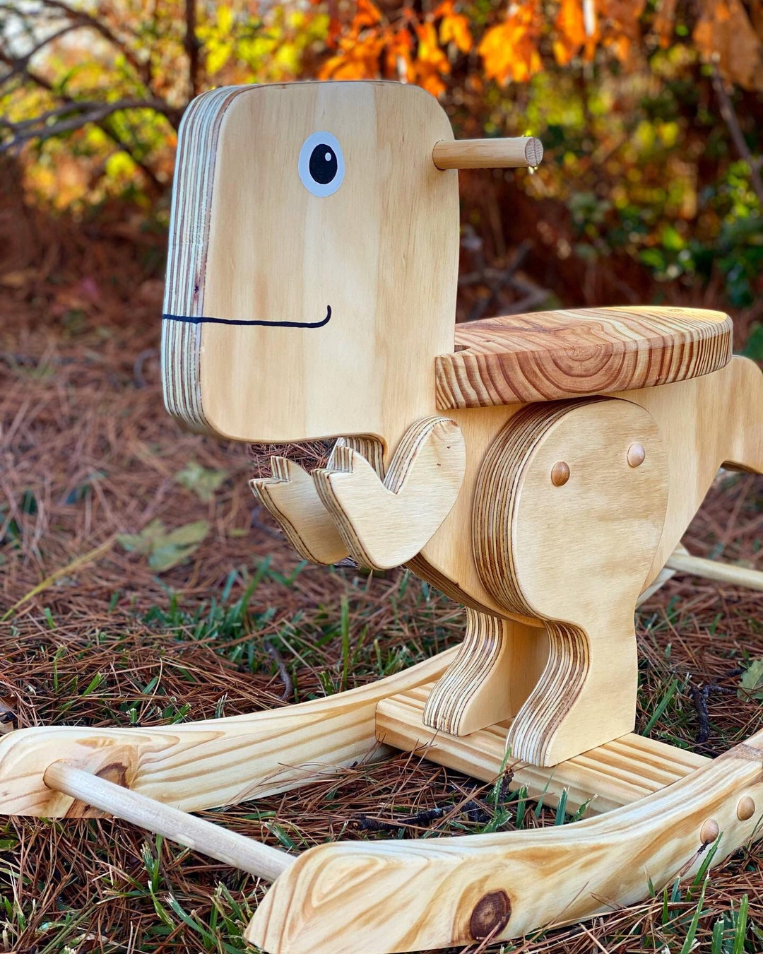 Dinosaur Rocker Dinosaur Rocking Horse for Toddler Rocker Ride on Toy ...