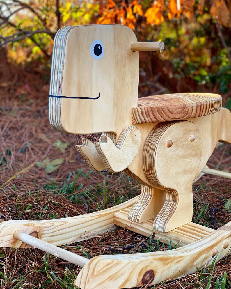 Dinosaur Rocker Dinosaur Rocking Horse for Toddler Rocker Ride on Toy ...