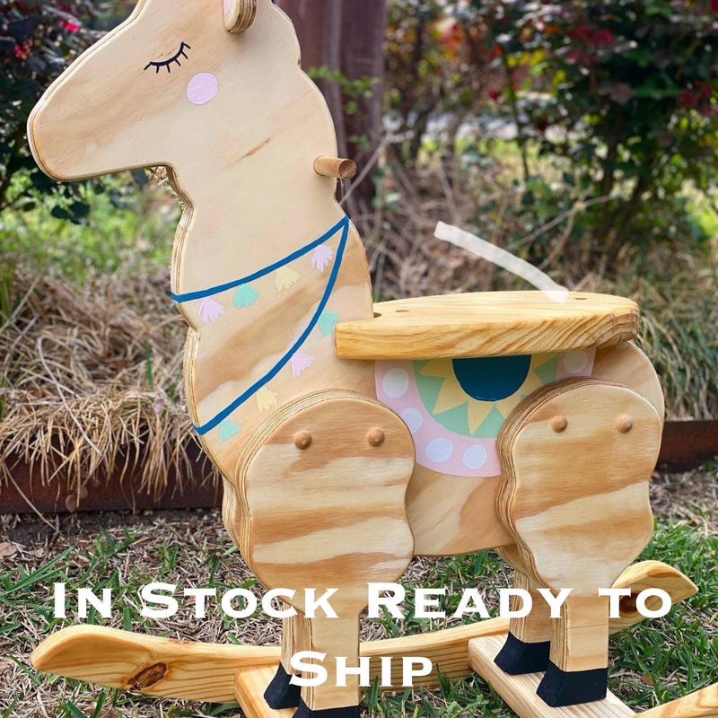 Wooden Rocker - Etsy