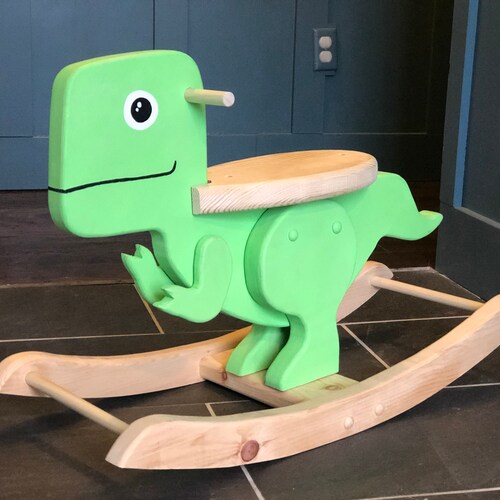 Dragon Childrens Rocker Handmade Wood Rocker Baby Shower - Etsy