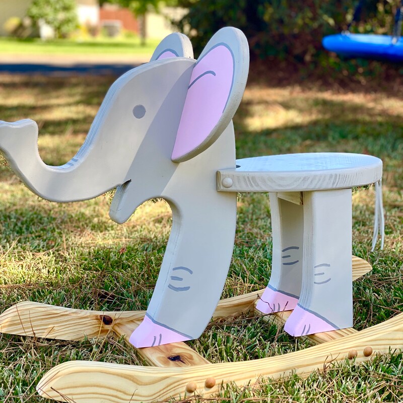 Elephant Rocker - Etsy