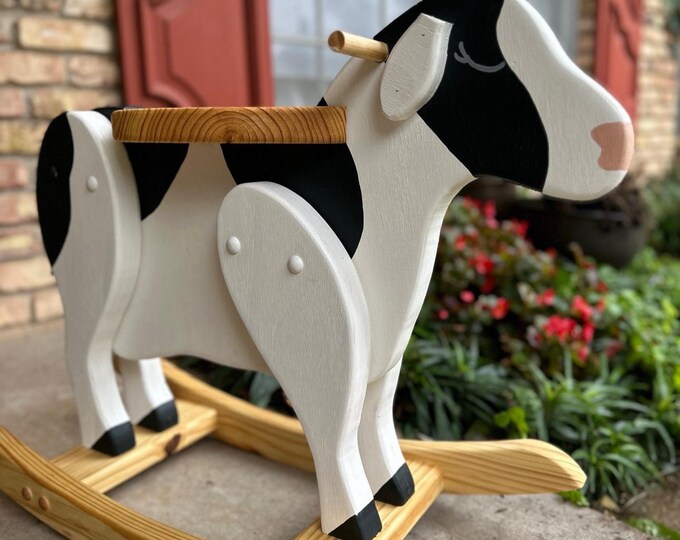 Rocking Cow - Etsy