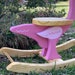 Pink Flamingo Rocker Wooden Rocking Horse for Toddler Rocker Ride on ...