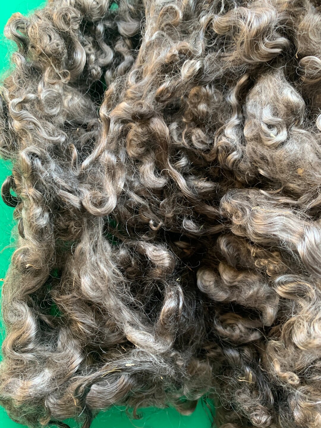 Mohair Dark Grey Yearling Washed 8 Ounces - Etsy