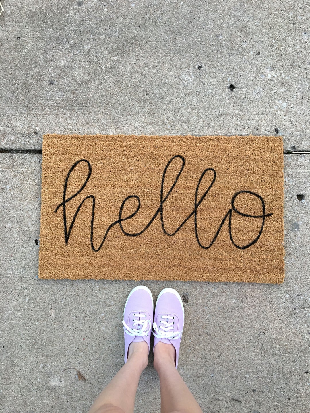 Doormat- Hello Doormat- Custom Doormat- Coir Doormat- Hello- Doormat ...