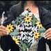 Painted Graduation Cap- Custom Graduation Cap Topper- Cactus Graduation ...