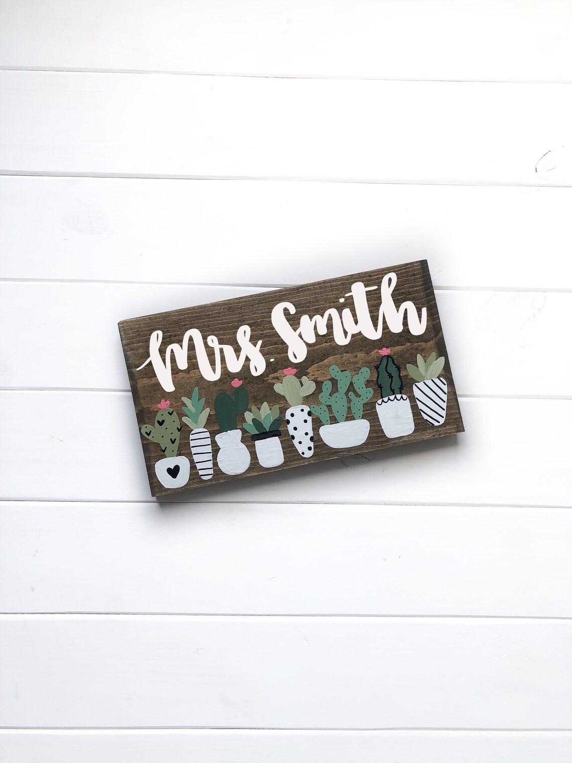 Personalized Teacher Sign Custom Teacher Name Sign Teacher - Etsy