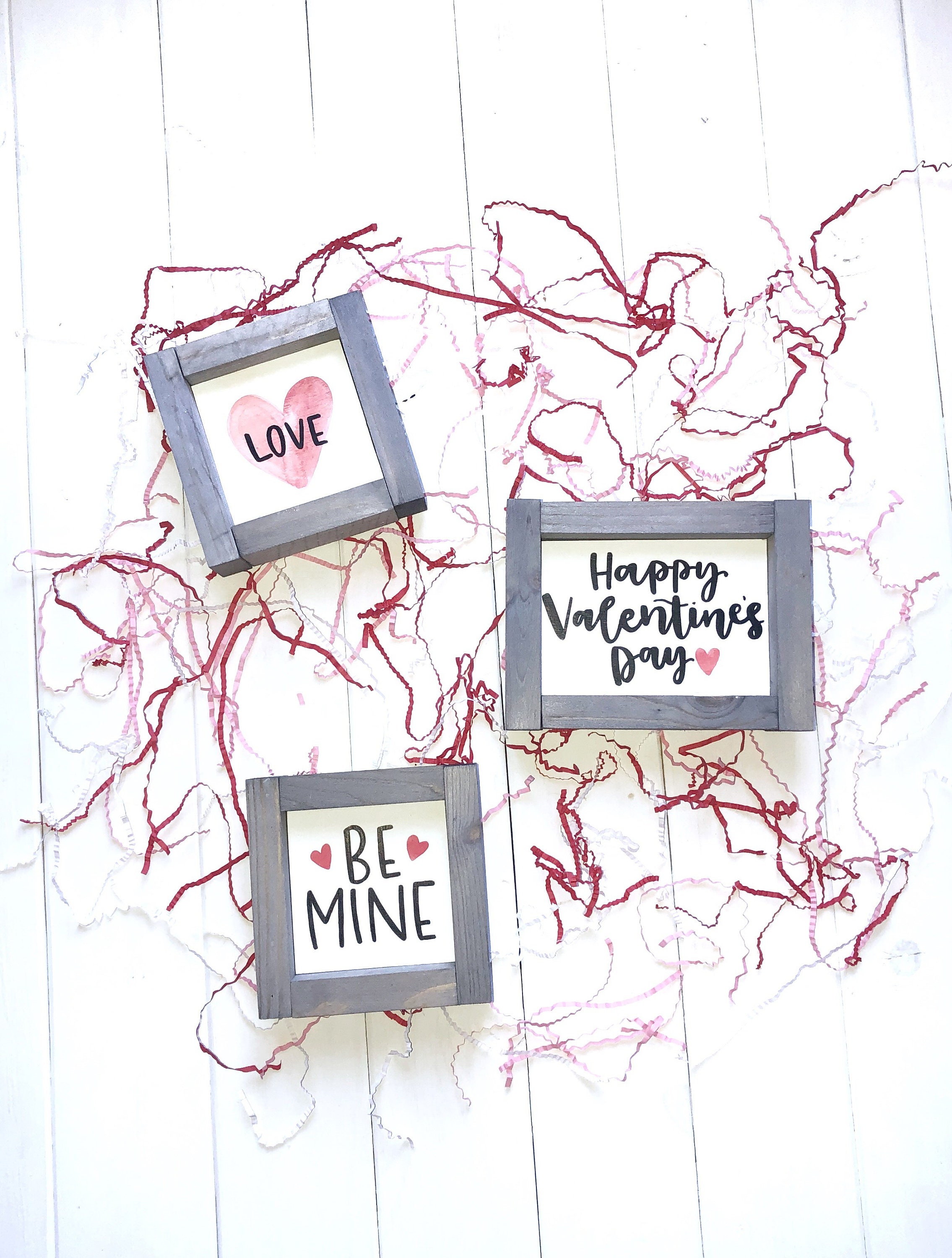 Be Mine Sign- Valentine’s Day Signs- Mini Valentines Day Sign ...