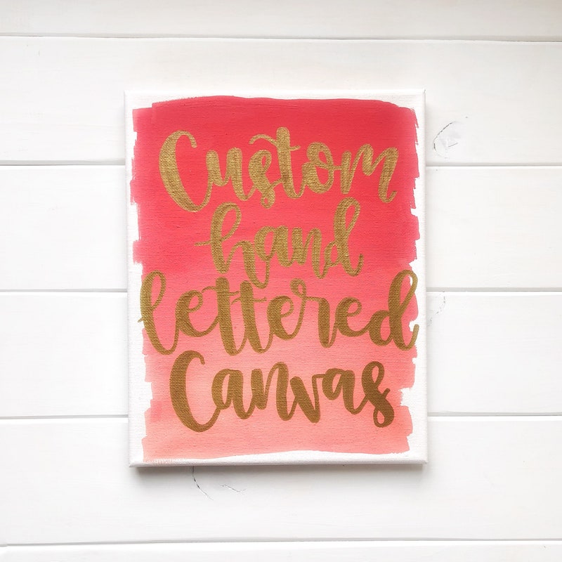Hand Lettered Sign - Etsy